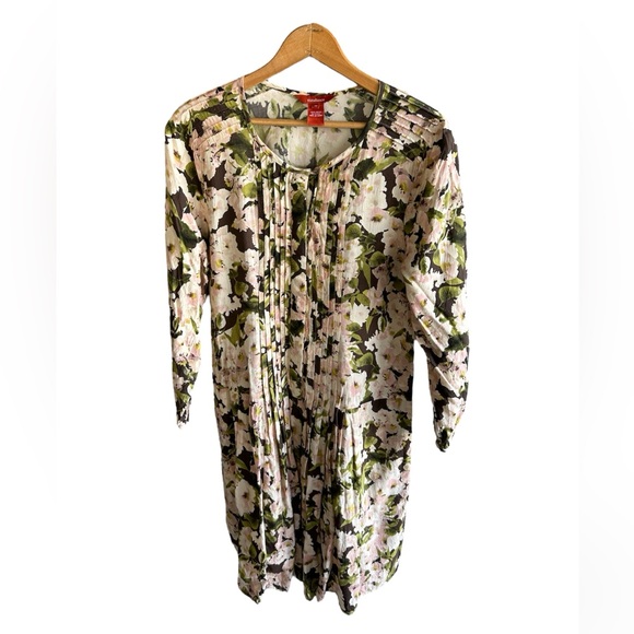 Sundance | Dresses | Sundance Floral Dress With Pleats Size Medium ...